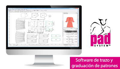 Software Pad System de patronaje y graduación, plotter y digitalizador